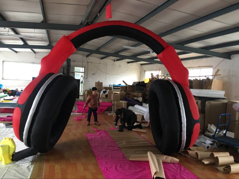 Giant Inflatable Headphone for DJ BOOTH - PartyFX